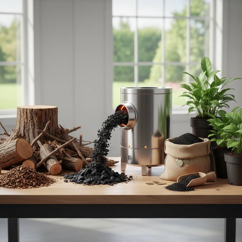 Turn Yard Waste into Biochar for Profit | treemais.com | Tree Mais ...