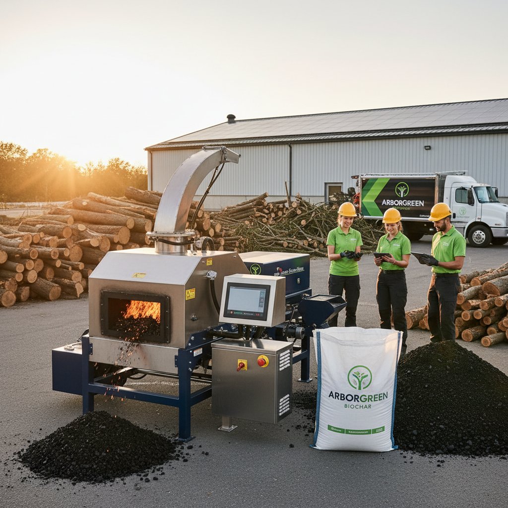 Arborists Convert Tree Waste to Biochar Profits in 2026 | treemais.com ...