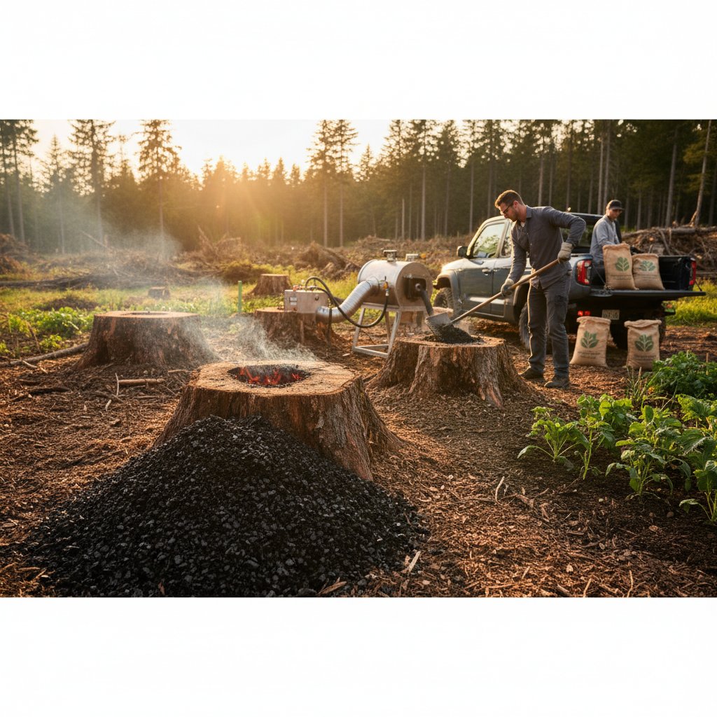 Convert Tree Stumps to Biochar: Unlock Up to $800 in Revenue | treemais ...