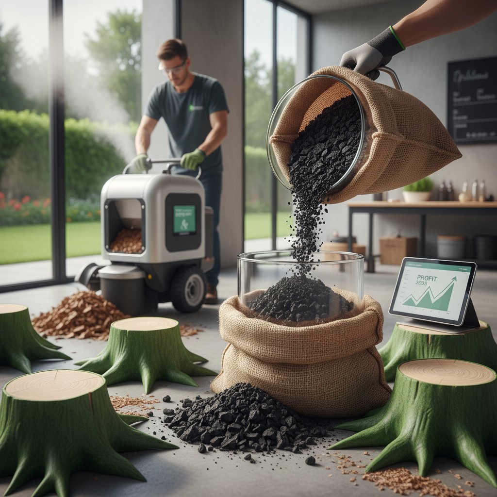 Turn Stump Waste into Biochar Revenue by 2026 | TreeMais.com | Tree ...