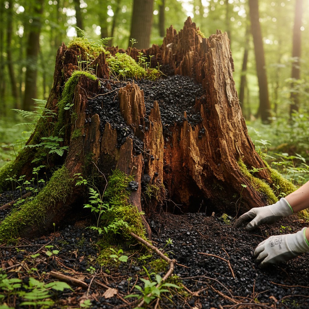 Biochar Decomposes Tree Stumps in 6 Months: Sustainable Soil ...